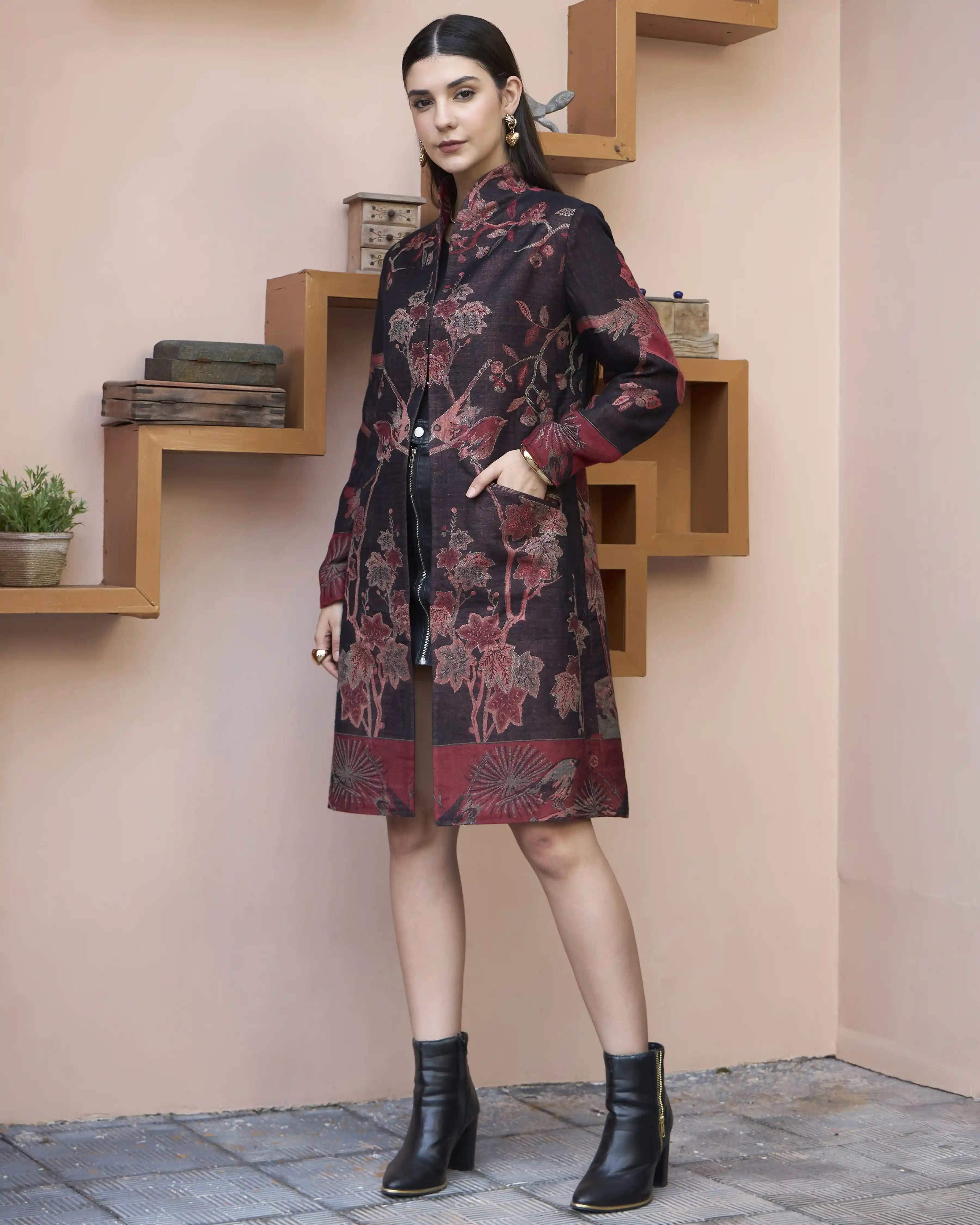 Noir cherry - Apple jacket – Cashmere U
